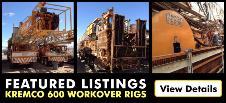 Workover Rigs, Service Rigs & Oilfield Equipment, Canada & USA